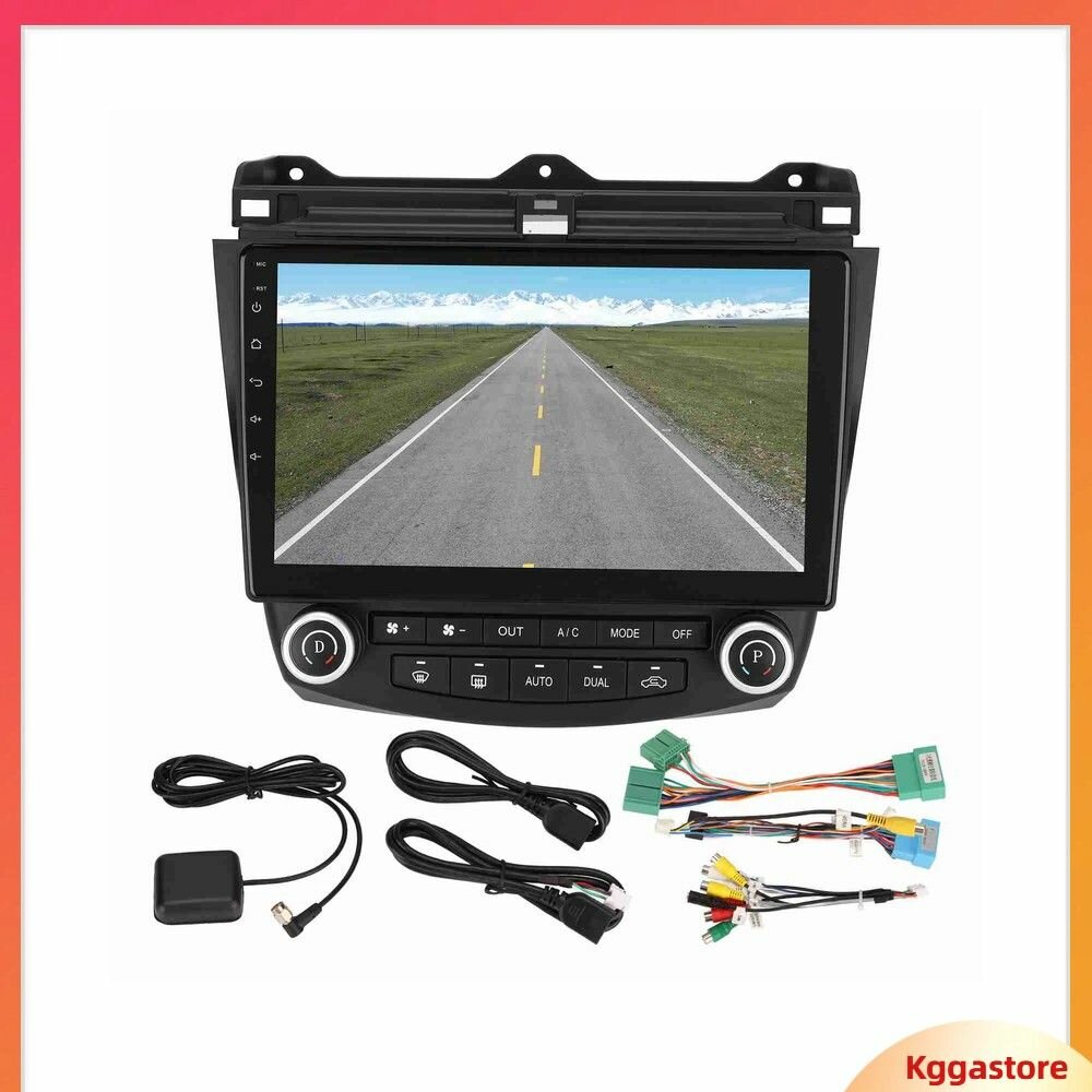 Автомобильное радио 10" сенсорный экран, Bluetooth 4.0, мультимедийный плеер, GPS-навигация, замена для Accord LHD