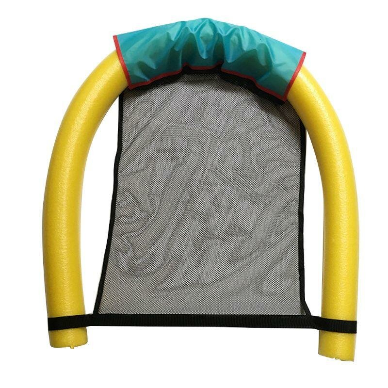 Плавающий шезлонг для бассейна, Желтый