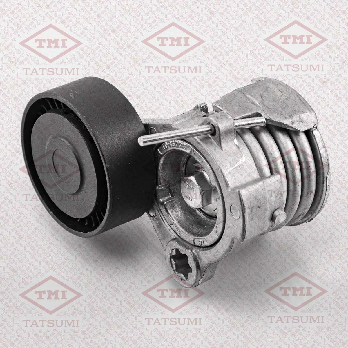 Натяжитель ремня TATSUMI поликлинового с роликом, Opel Antara 07-, Chevrolet Captiva, Cruze, Epica, Lacetti 06- (TFD1164)
