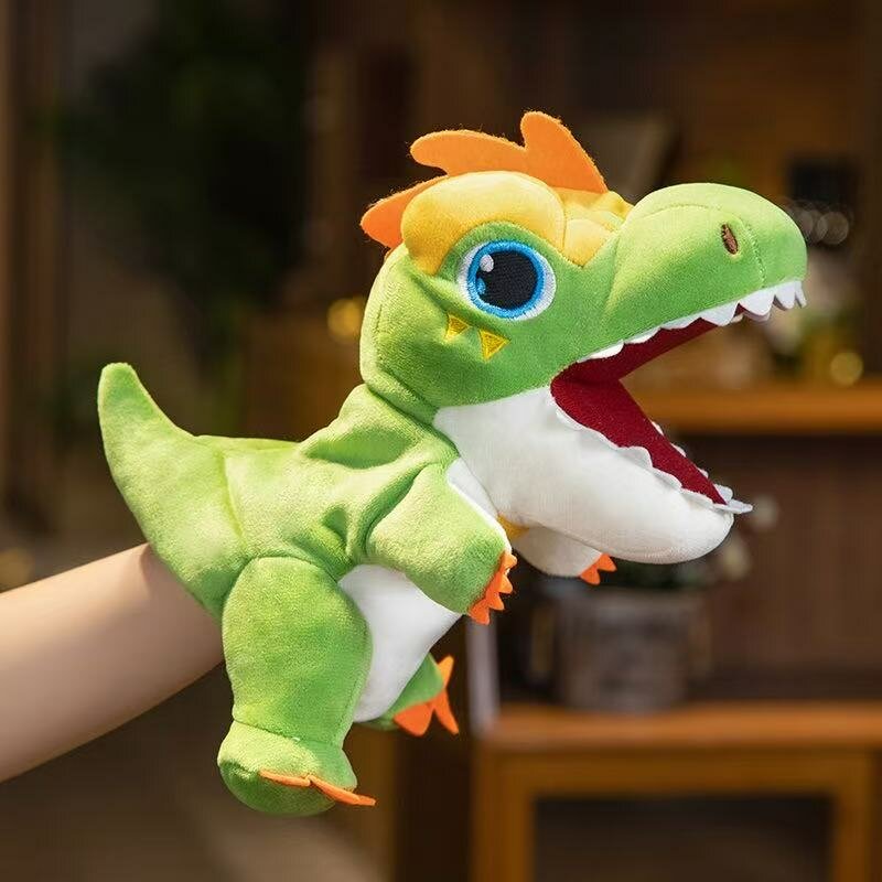 Креативная мультяшная кукла-марионетка в виде панды, игрушка для игры, плюшевая кукла.