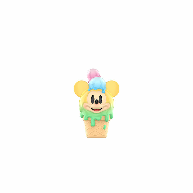 Коллекция фигурок унисекс POP MART Disney Mickey Mouse Innocent Heart, Confirmed-Ice Cream Mickey Mouse (Open)