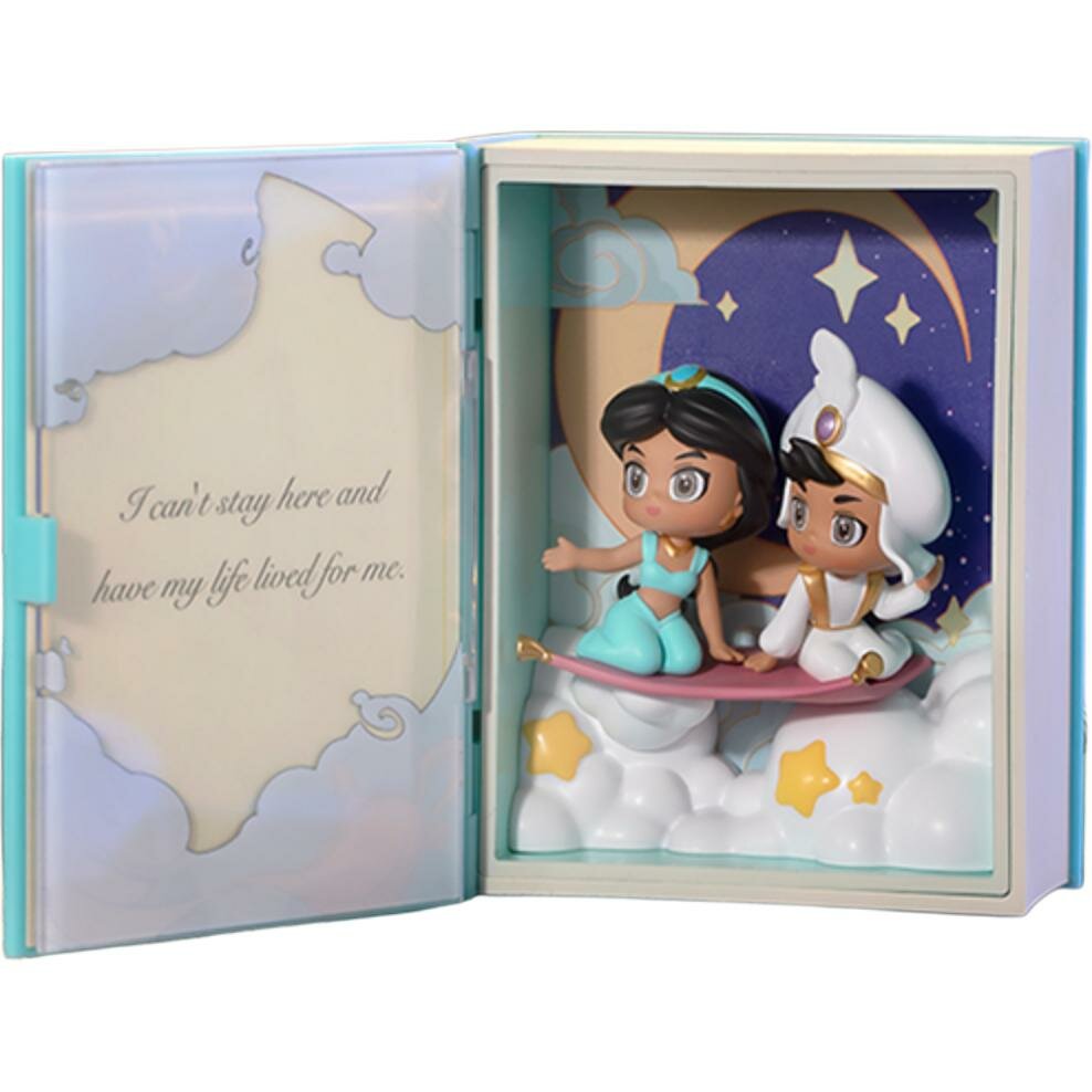 Слепые коробки унисекс POP MART Disney Princess's Fairy Tales Series Scene Sets, Confirmed-Jasmine (Open)