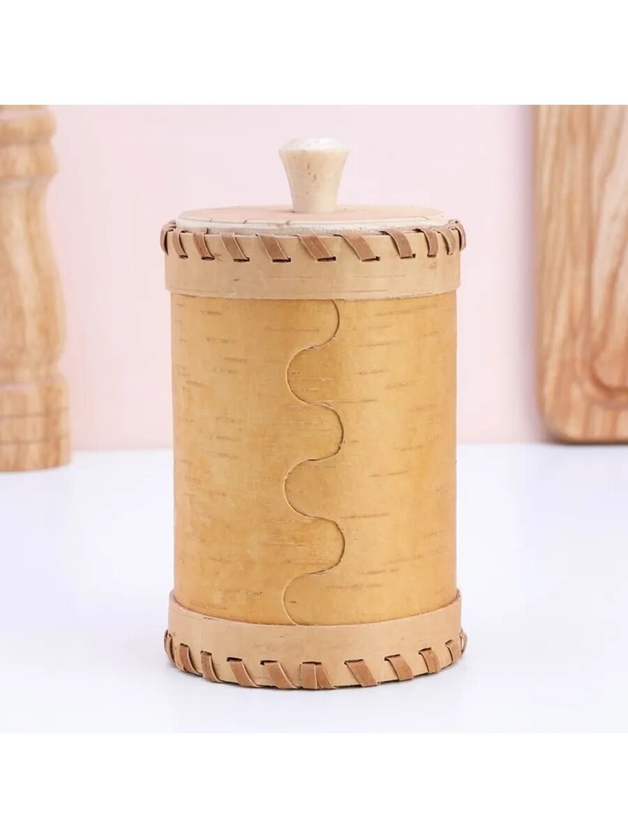 Медвежий Туес из Бересты — Натуральная Посуда