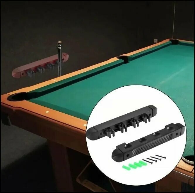 Настенная стойка для бильярдного кия из массива дерева, 27 см, используется для поддержки и защиты кия