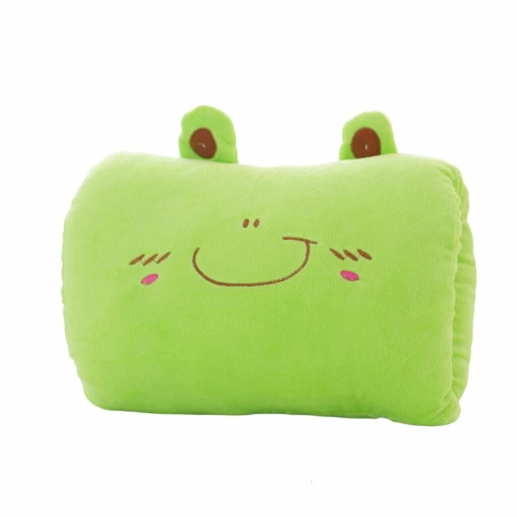 Мягкие игрушки, Симпатичная подушка-грелка для рук-лягушка