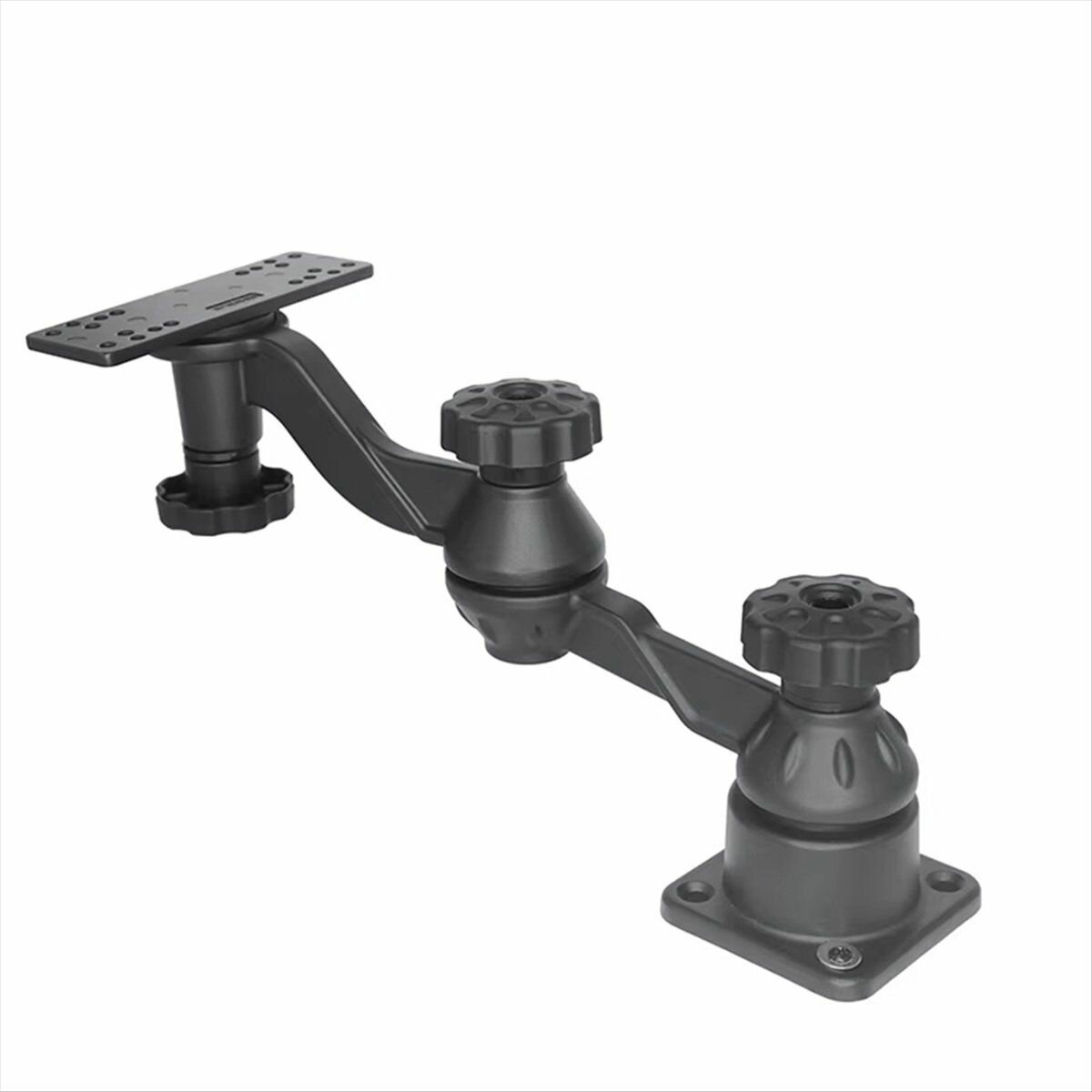 Крепление для эхолота с 12-дюймовым поворотным кронштейном для морских эхолотов и картплоттеров