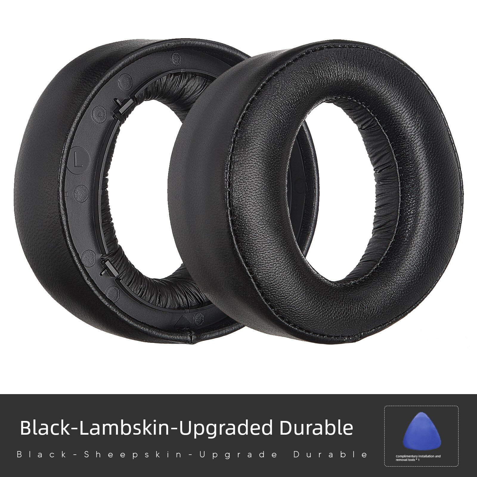 Подходит для Sony PlayStation 5 Pulse 3D PS5: аксессуары для наушников, губчатые амбушюры для наушников Черная