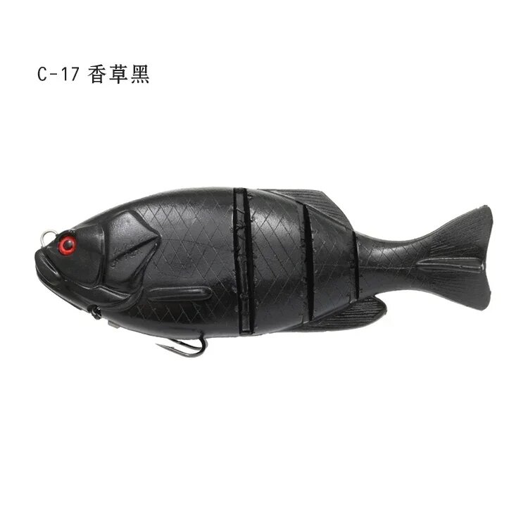 Приманка TSUNEKICHI ISSEI Gill Fish C-17 Черный