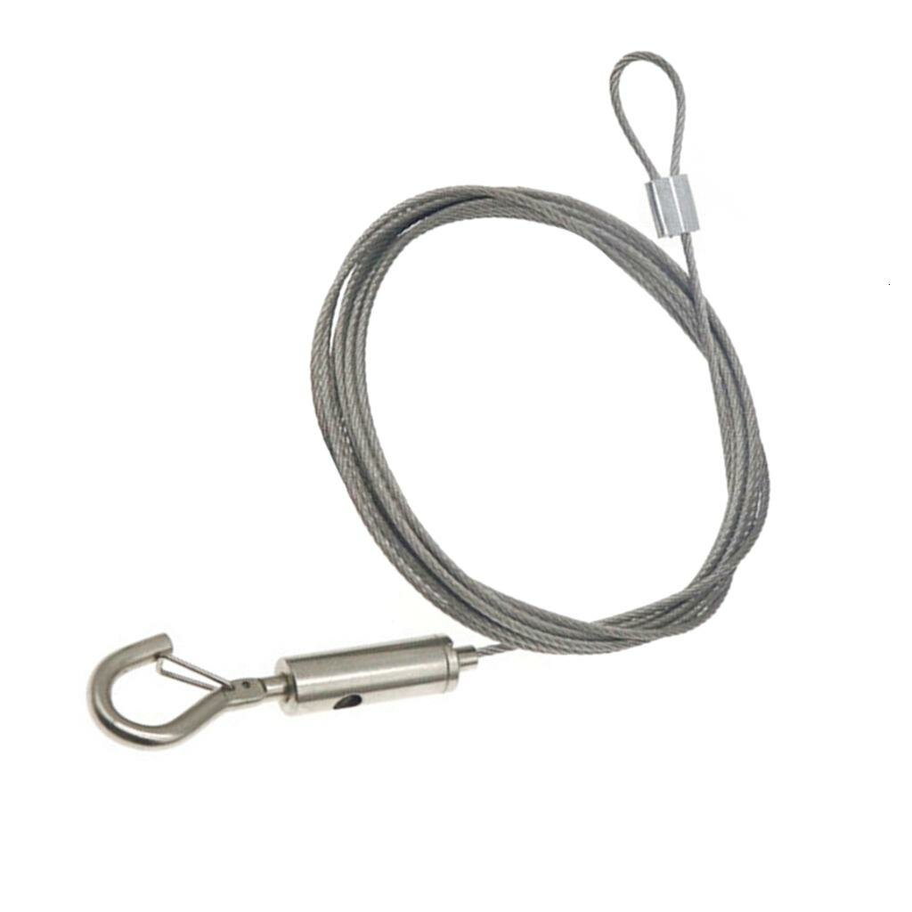 Набор стальных подвесных тросов для рам и декора, 2 м