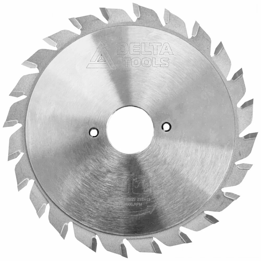 Пила подрезная составная 120x20x2.8/3.6 мм, 12+12T WZ, 5° Dthmsb 120-20 Deltatools 06-4028