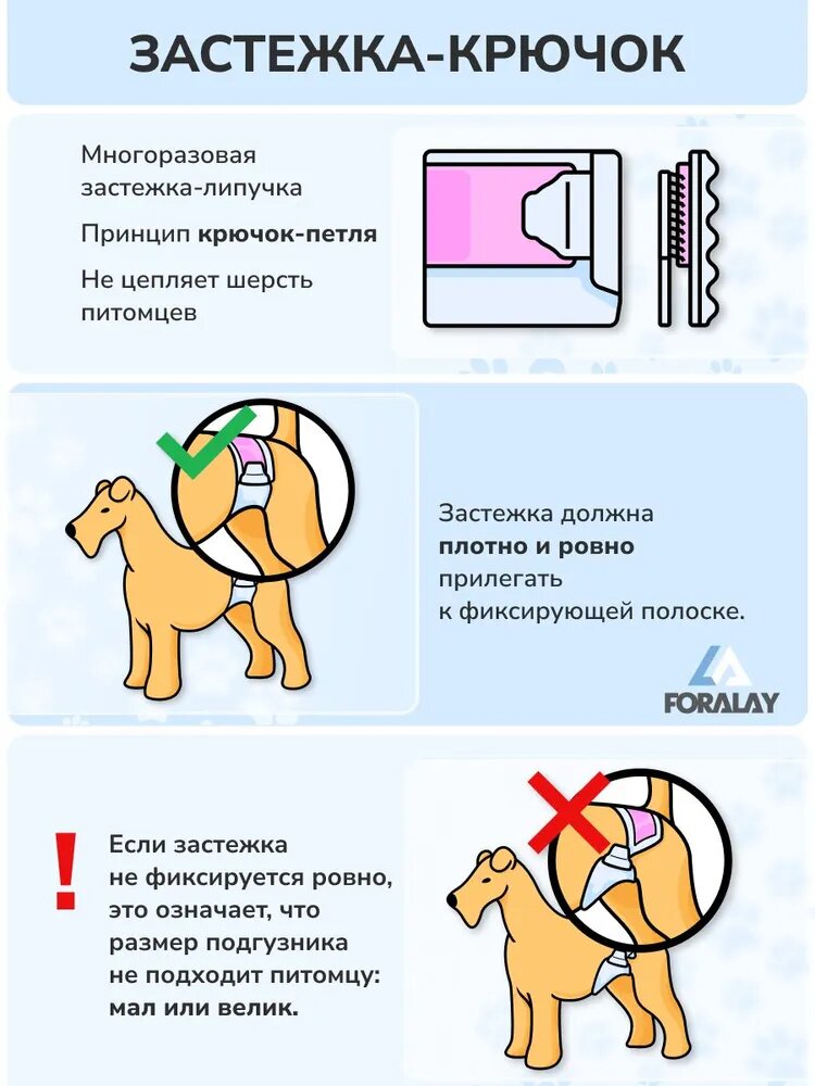Подгузники для животных — фото 1