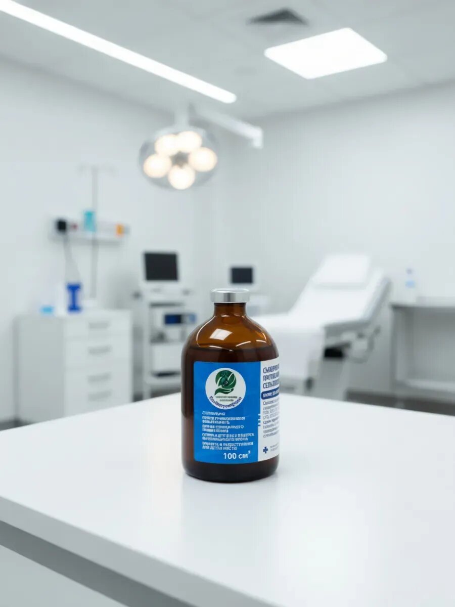 Сыворотка поливалентная против колибактериоза с/х животных, фл100мл