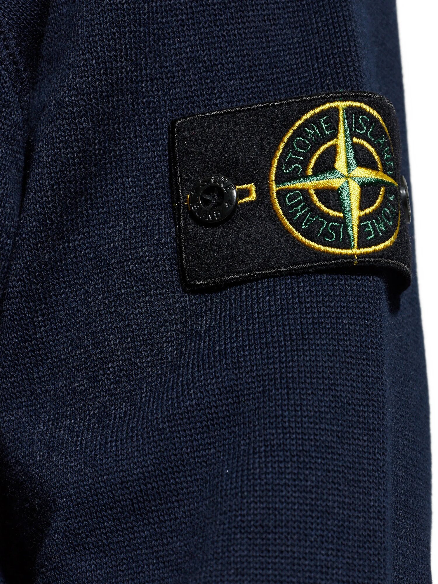 Худи Stone Island, размер XL, , темно-синий — фото 1