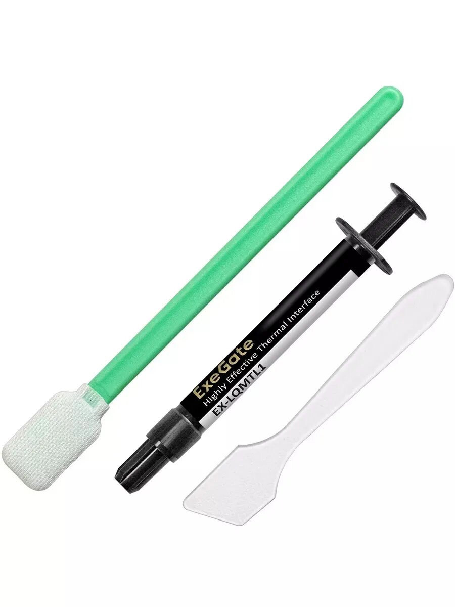 Жидкий металл EX-LQMTL1 79 Вт/мК 1г шприц с лопаткой