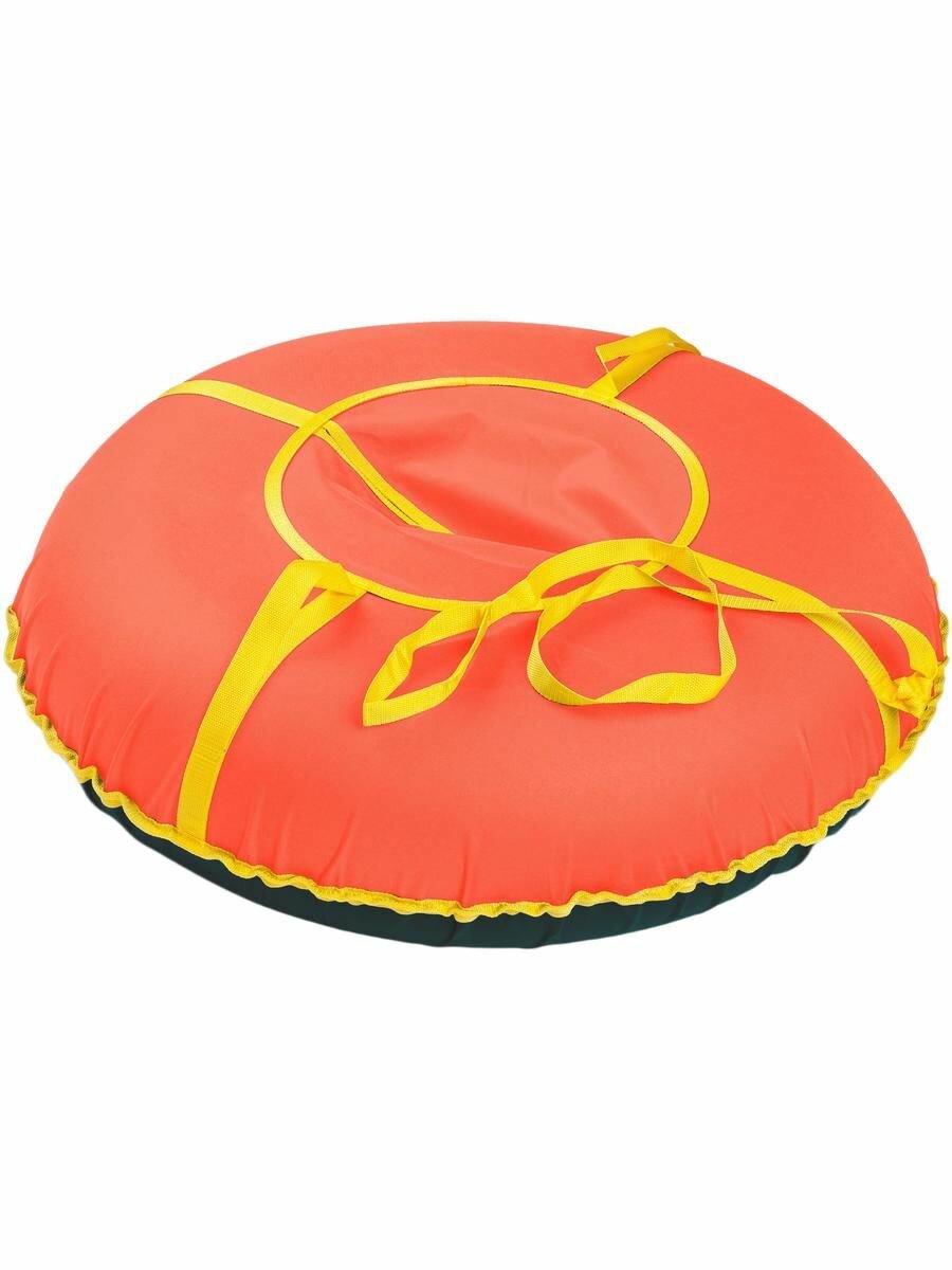 Чехол для ватрушки, тюбинг 60 неон-красный, без камеры