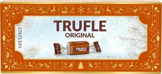 Конфеты MIESZKO marzipan chocolates трюфели со вкусом рома 230г