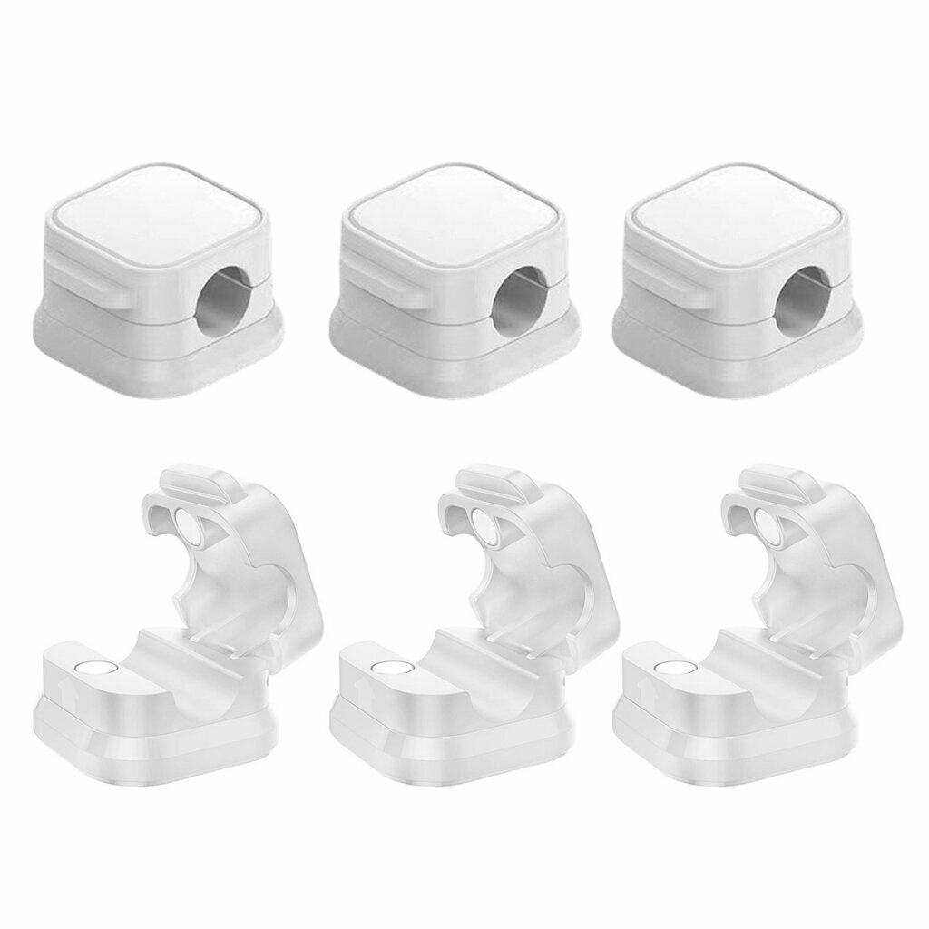 Магнитные органайзеры для проводов мыши, защитные зажимы для настольных кабелей, устройство для намотки шнура, Самоклеящийся USB-держатель линии зарядки