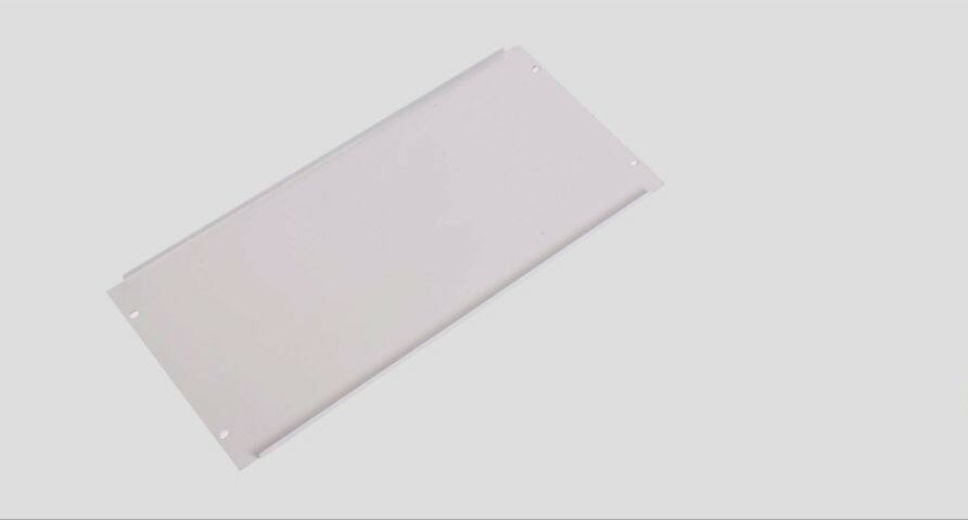 Фальшпанель в шкаф ЦМО ФП-5, металлическая, цвет серый, 1 шт