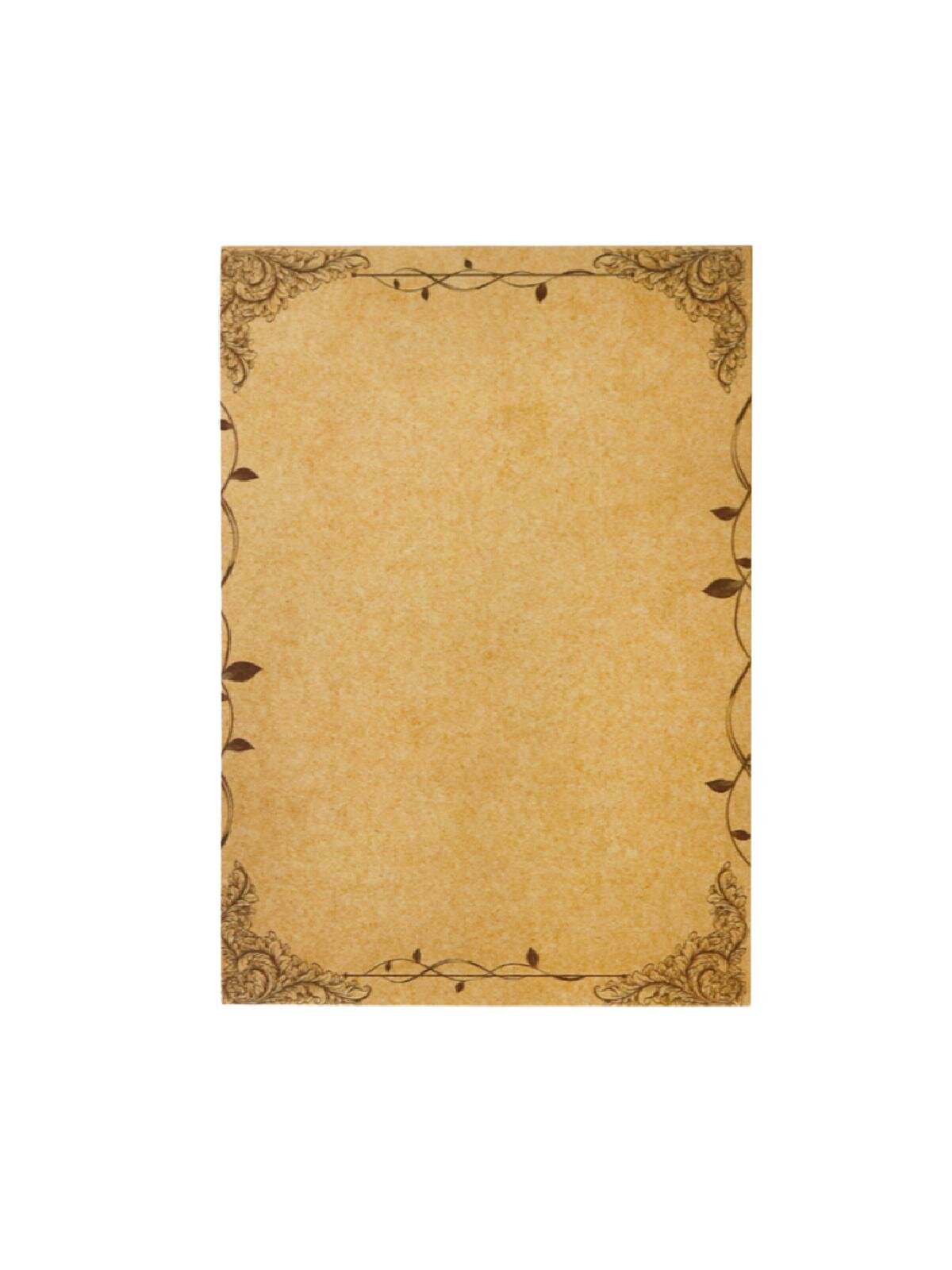 Крафт-бумага 8 листов, 8 разных дизайнов, цветная задняя / лицевая сторона для печати надписей