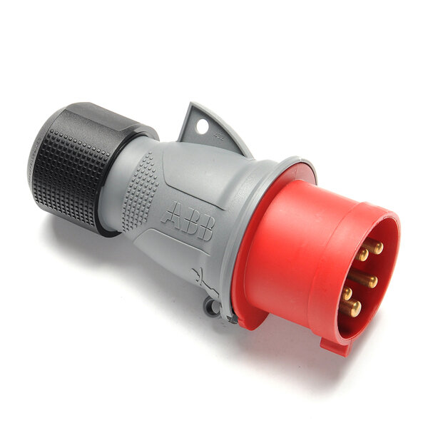 Вилка кабельная 3P+N+E 32А 415В IP44 ABB 432EP6 2CMA101995R1000