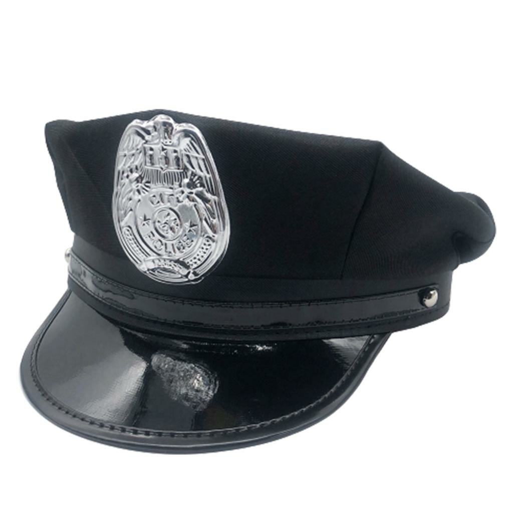 Детская косплей-шляпа полицейского, Детский Серебряный Советник