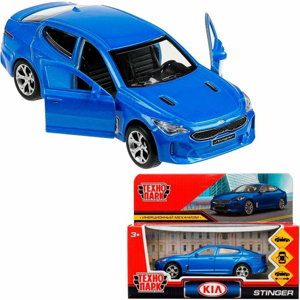 Машинка Технопарк Kia Stinger, синий, 1:43, арт. STINGER-12-BU