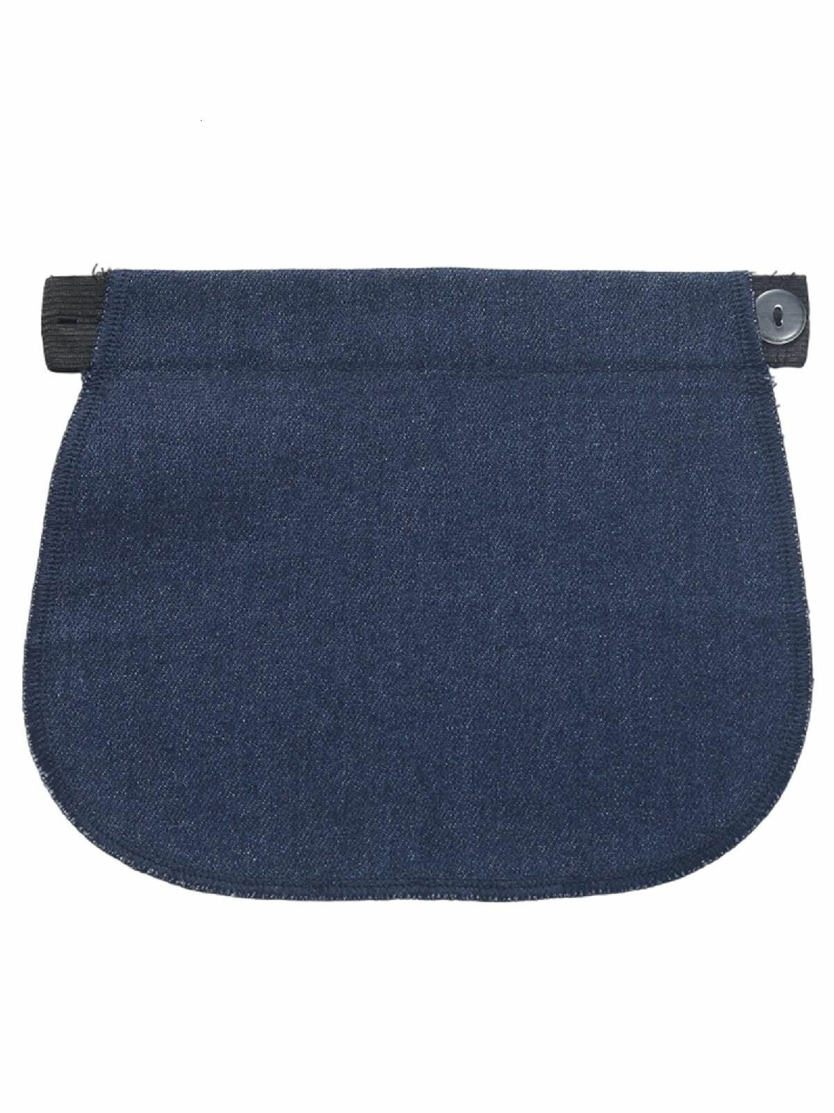 Растяжимая резинка для беременных, Темно-синий деним