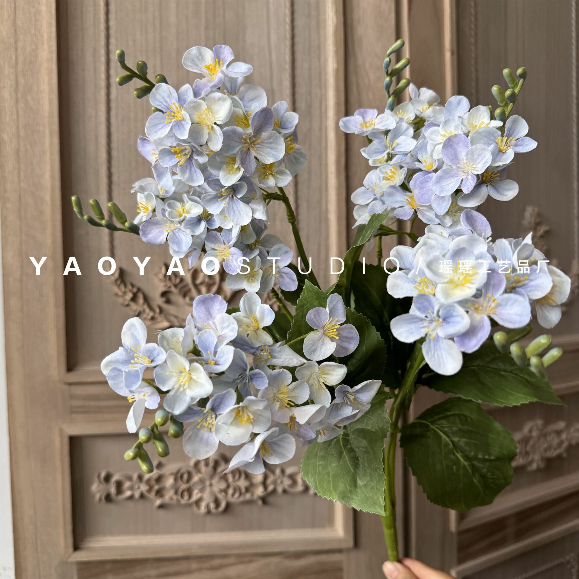 6-зубчатая французская лилия, украшение для гостиной, образец цветов, цветочная композиция, букет, декор, искусственный цветок