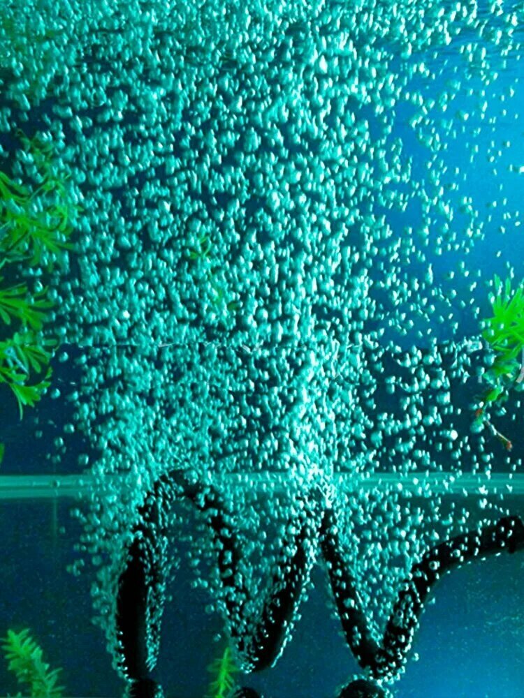 Гибкий распылитель воздуха в аквариум, аэратор аквариумный 30 см