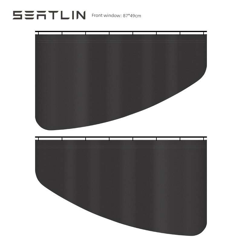Солнцезащитная шторка для автомобиля со встроенной направляющей, специальная шторка для защиты от солнца и