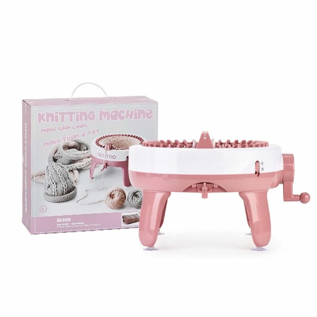 Вязальная машина с 40 иглами, шерстопрядильная машина, игрушки для детского игрового домика-40 игл