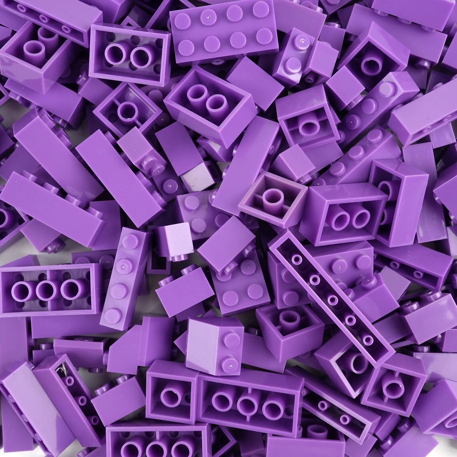 Набор строительных блоков Wishiot разноцветный 250g, Purple