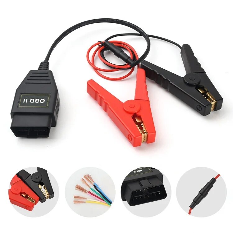 Автомобильный компьютер ECU Memory Saver OBD2 Замена автомобильного аккумулятора 16-контактный Memory Saver