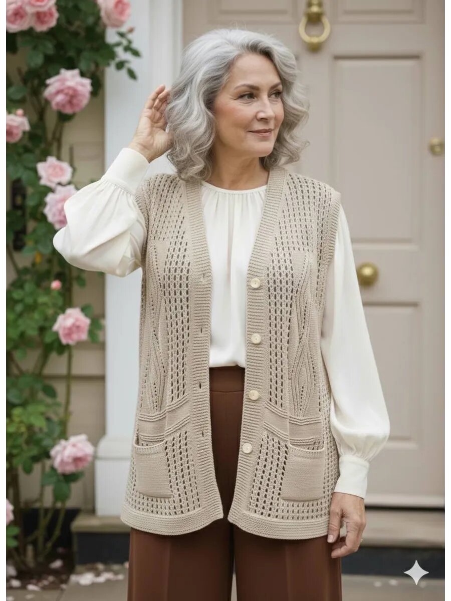 Жилет весна-лето 2025