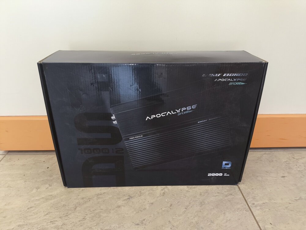 Усилитель 2 канальный Apocalypse ASA 1000.2 Б/У