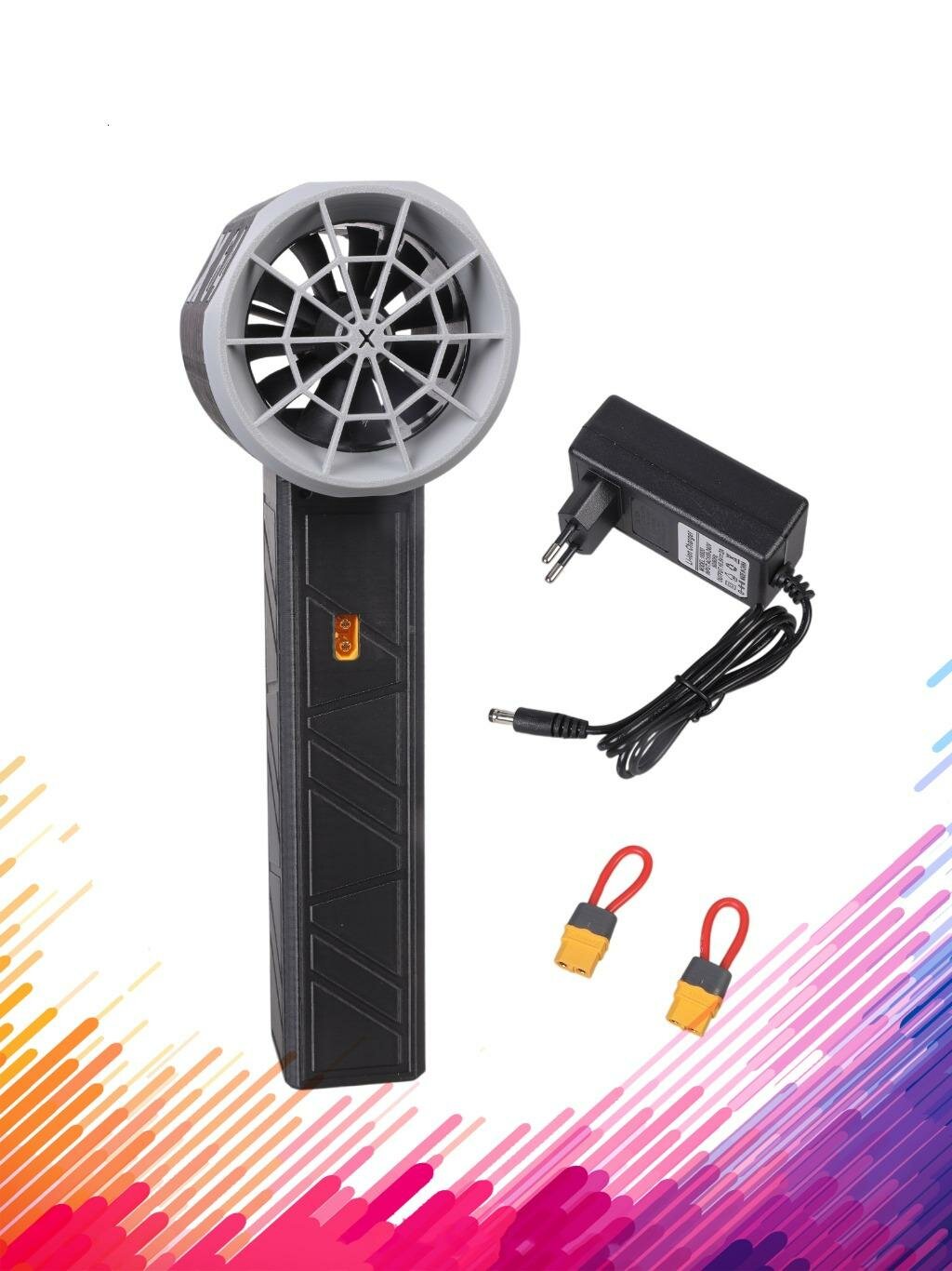 Аккумуляторный воздушный компрессор для чистки электроники