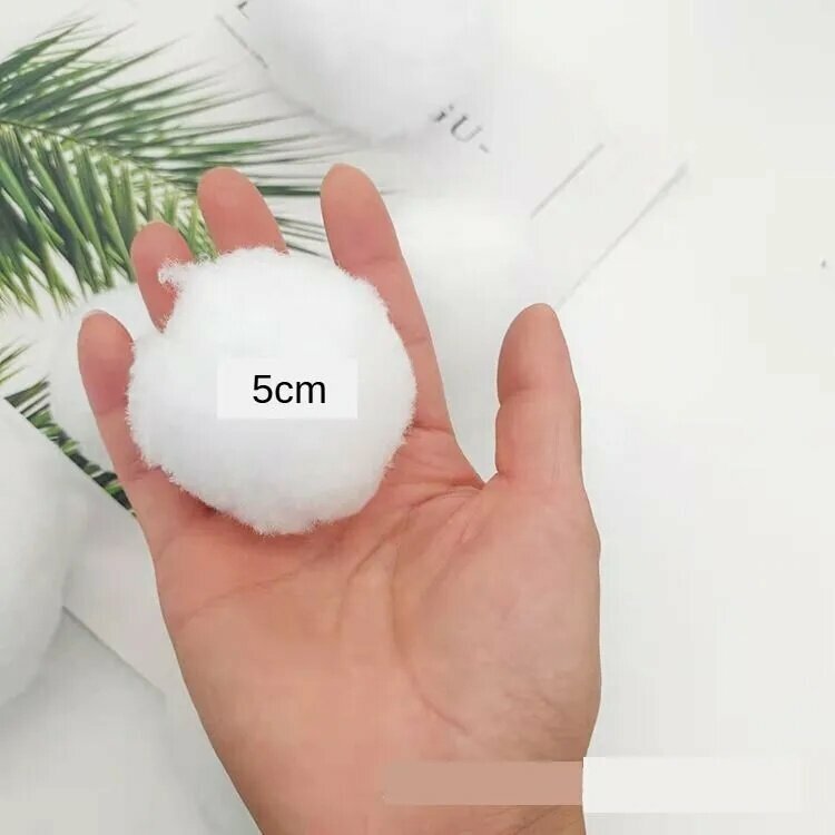 Искусственный снег 45 гр белый 15 шт