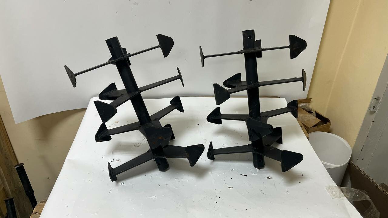 Фрезы "Уральские"D-330 S-24, 4х рядные типа Крот (900)