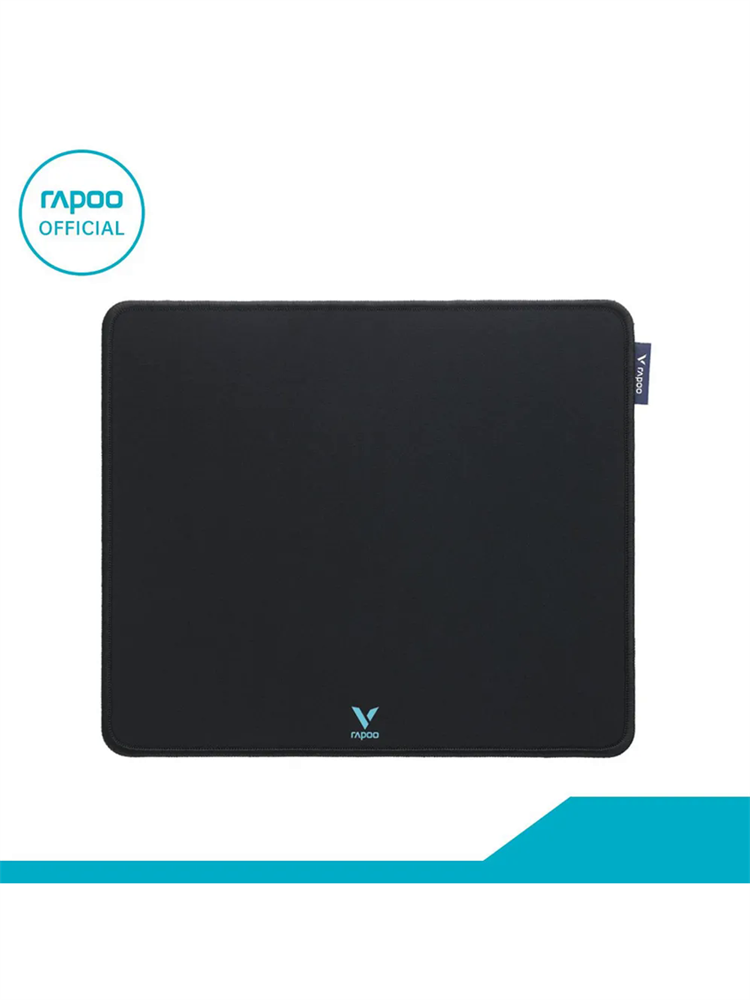 Rapoo Игровой коврик для мыши RAPOO V10S (12013) 340х290 мм черный/голубой