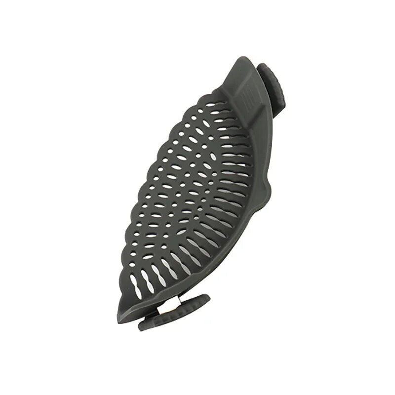 Силиконовый зажим для кастрюли, Grey - 1шт