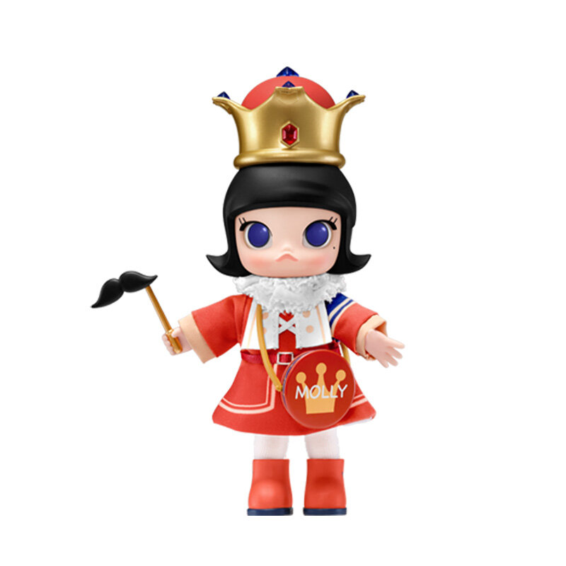 Зажим унисекс POP MART MOLLY Hu Tao Трендовая фигурка красный, 13см