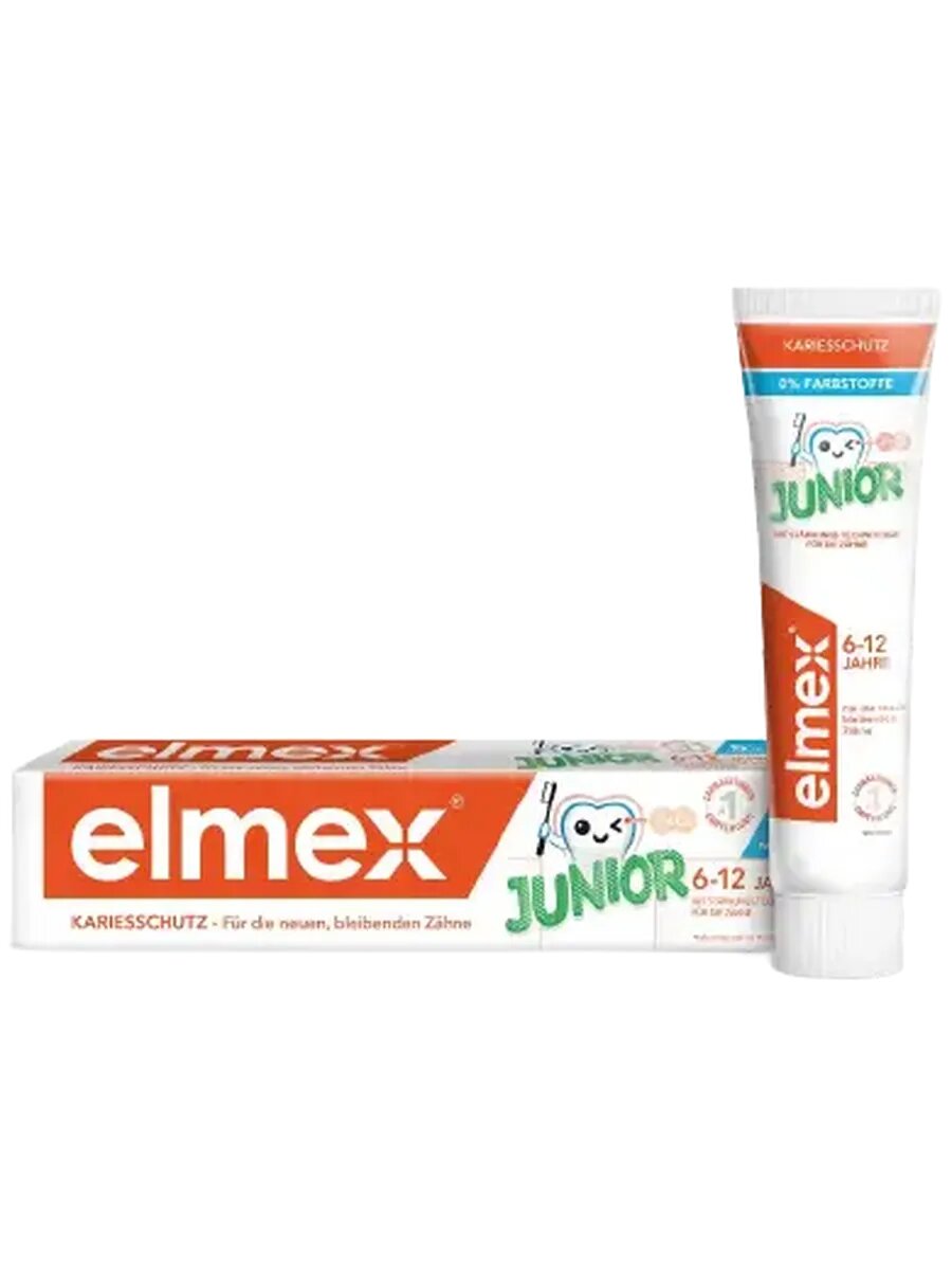 Colgate Зубная паста Elmex Junior 6-12 лет 75мл