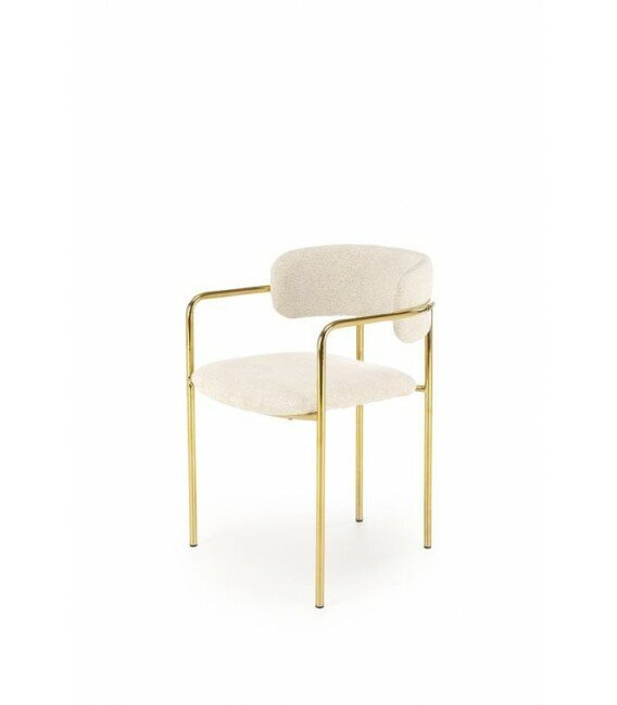 Стул кухонный Halmar K537 (кремовый/золотой)