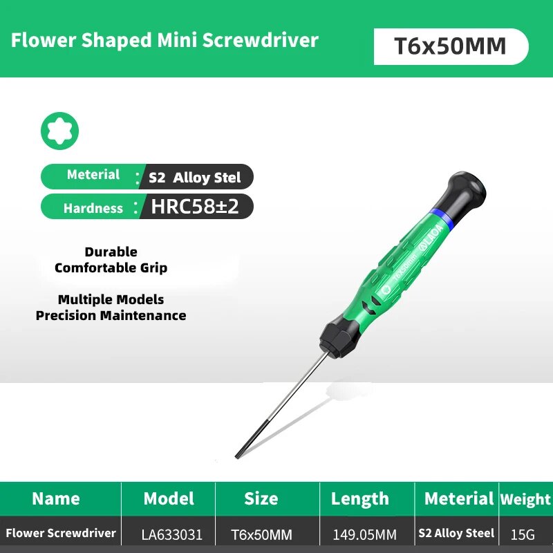 Мини-отвертка Flower T6x50mm LA633031