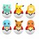 Фигурки Pokemon FUNISM Charmander, Squirtle, Pikachu, Bulbasaur, Eevee, Psyduck