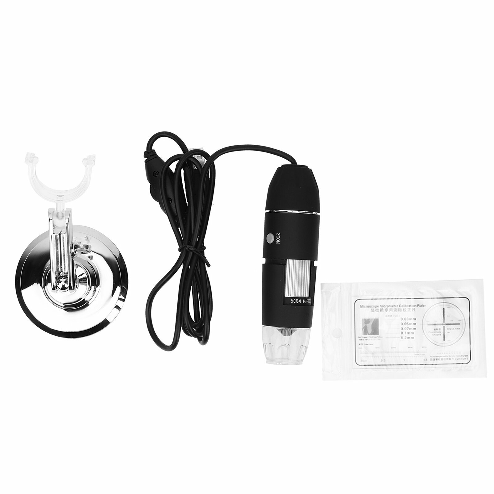 X4 1600X LED Microscope Digital Camera HD Handheld with Bracket