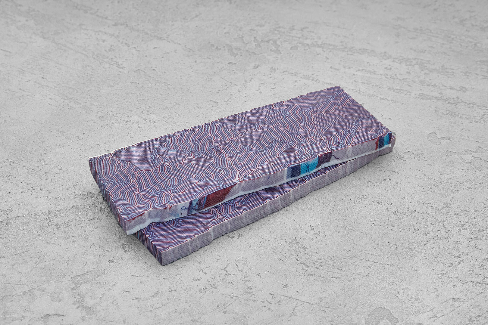 Авторская микарта, 2 плашки 135х44х8мм T048