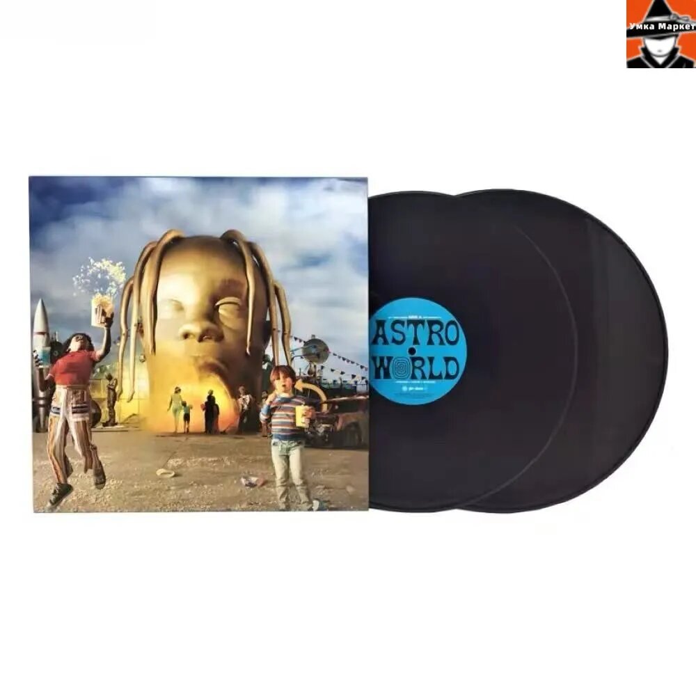 Виниловый альбом Travis Scott ASTROWORLD (2LP) Хип-хоп, рэп 2023 г.