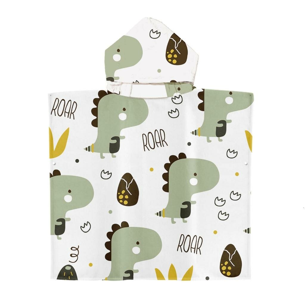 Детский портативный пончо-халат, S1