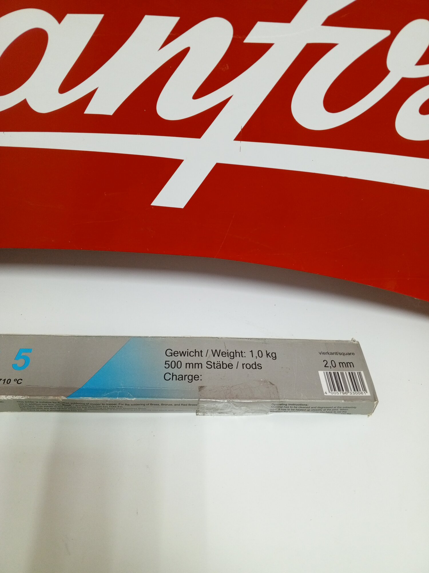 33332050 Припой Felder Cu-Rophos 5, Ag5%, 1кг Производитель FELDER